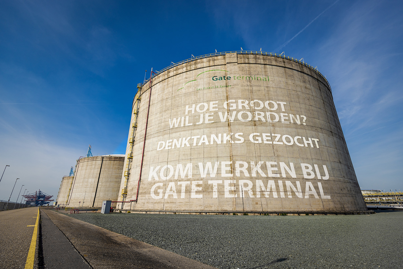 Het bedrijf - Werken bij Gate terminal | dé LNG hub van Europa